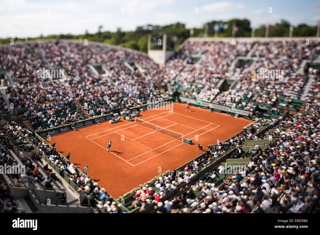 Aerial view of roland garros hi-res stock photography and images - Alamy