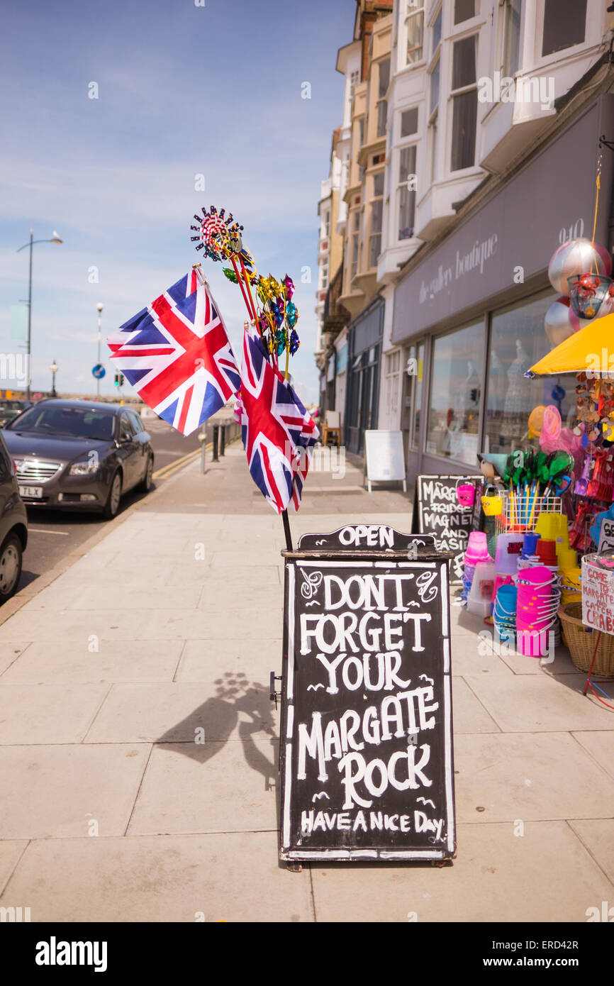 Margate Seaside, Shop, Kent Stock Photo - Alamy