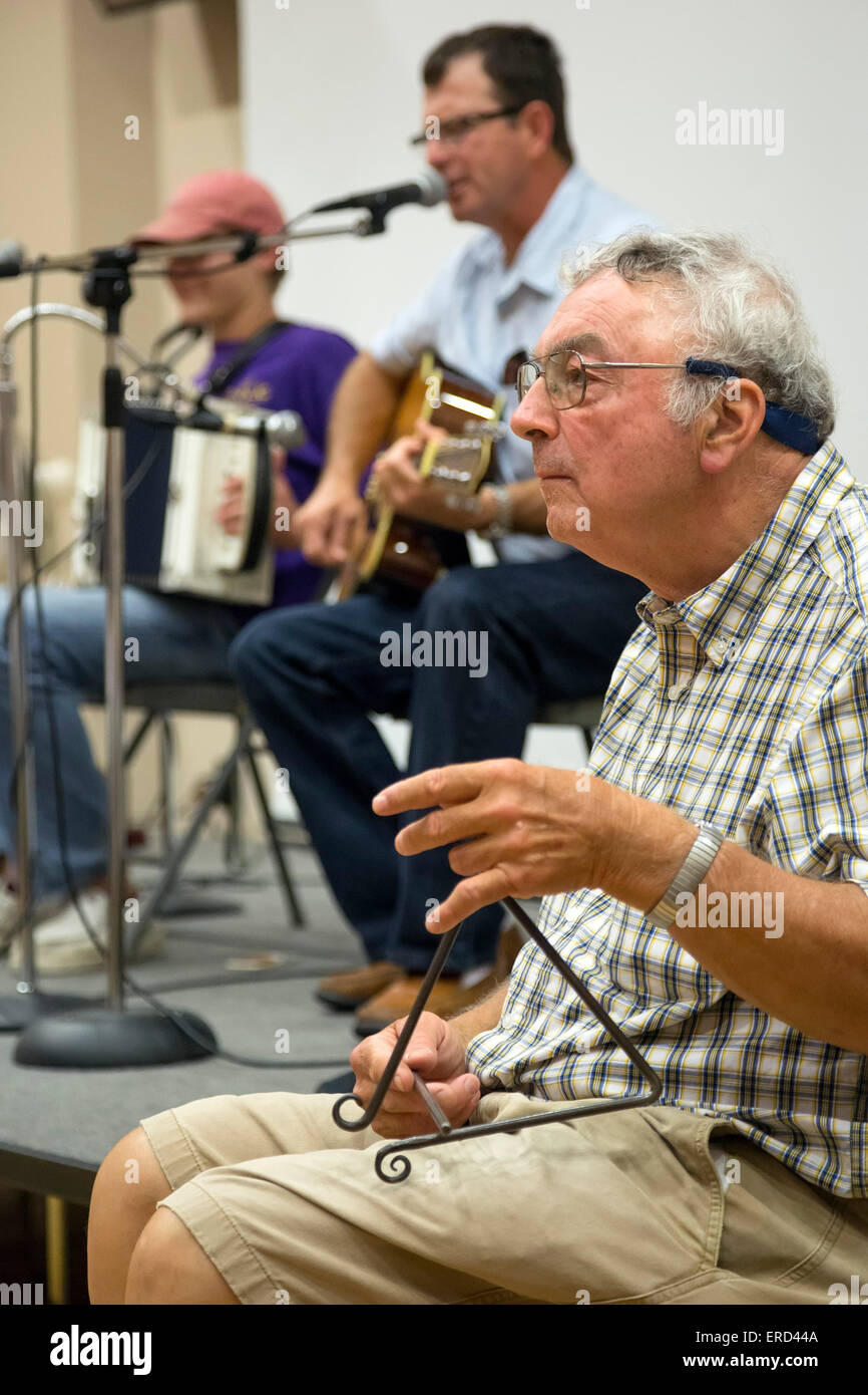 Eunice, Louisiana - A cajun music workshop at the National Park Service ...