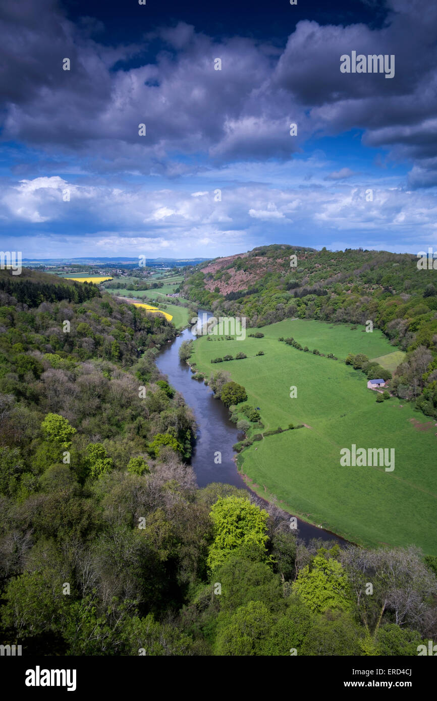 The River Wye and Coppet Hill from Symonds Yat, Forest of Dean ...