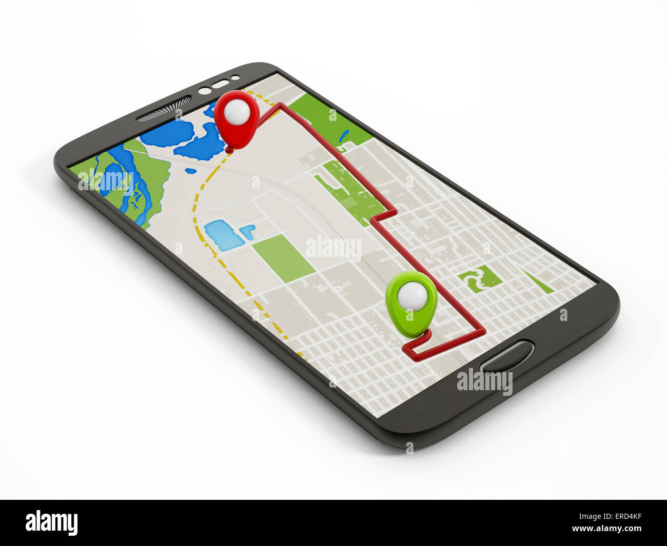 Navigation map hi-res stock photography and images - Alamy