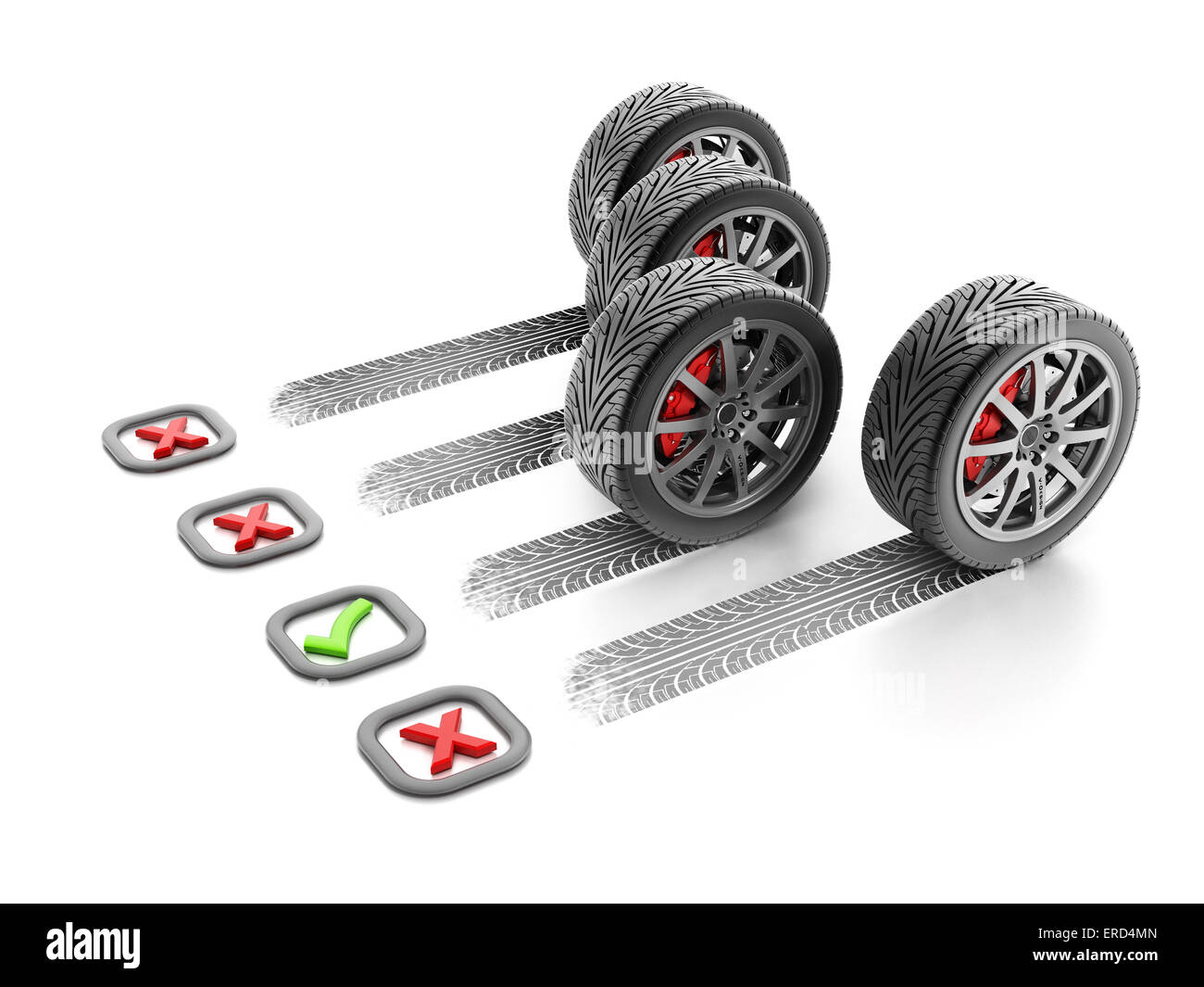 Car tire braking hi-res stock photography and images - Alamy