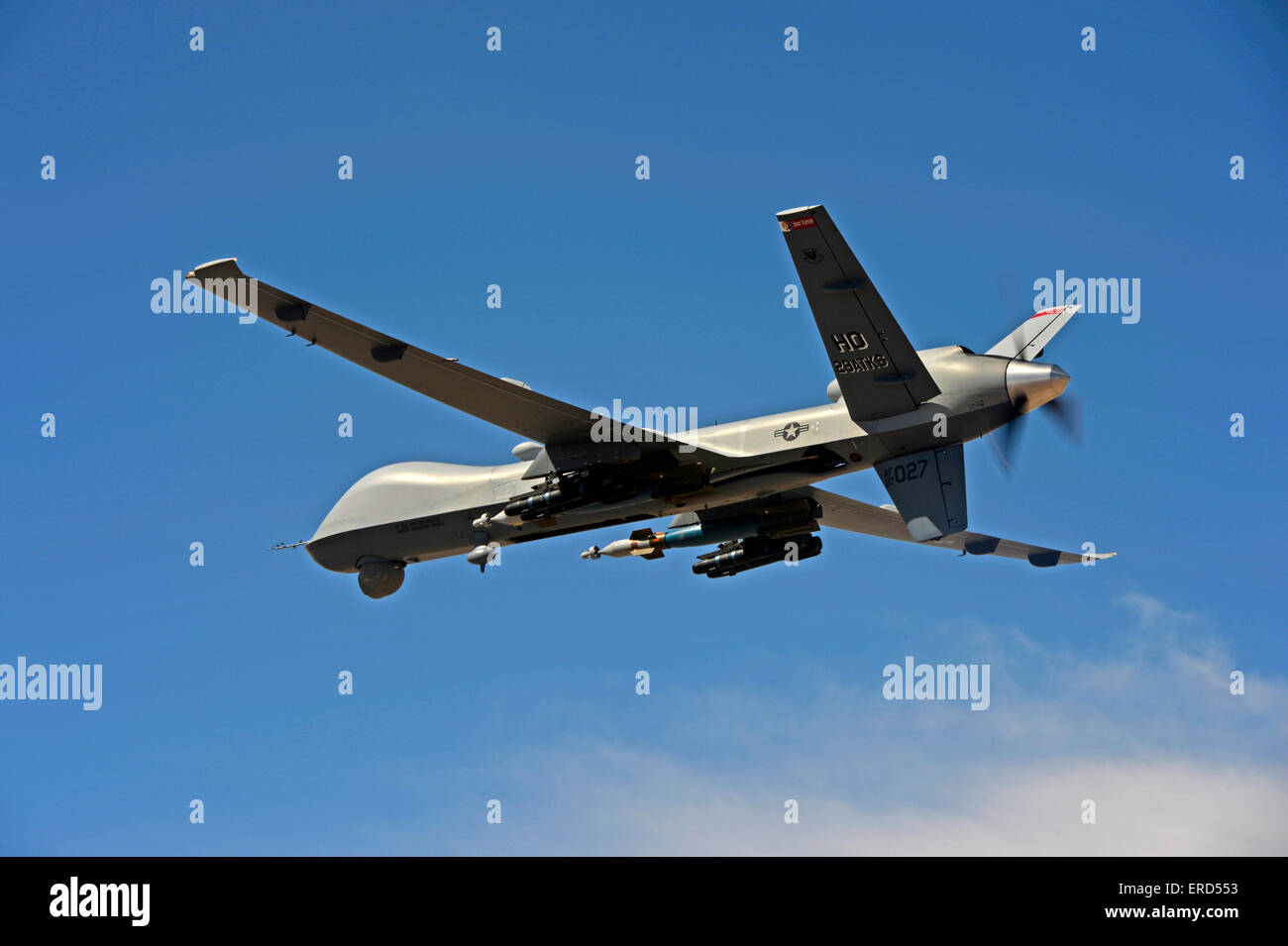Reaper drone in flight hi-res stock photography and images - Alamy