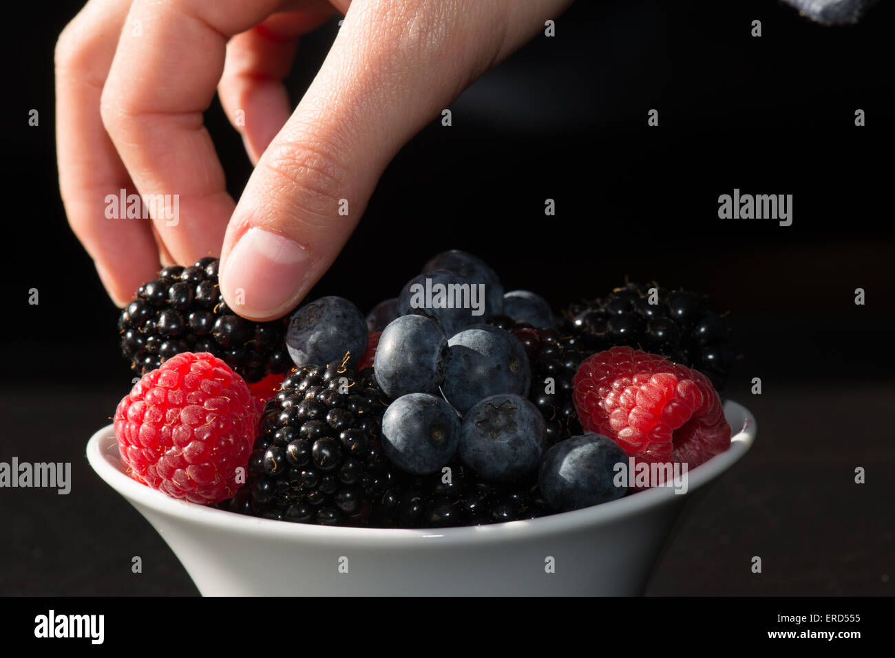Fruit, raspberry, blackberry Stock Photo - Alamy