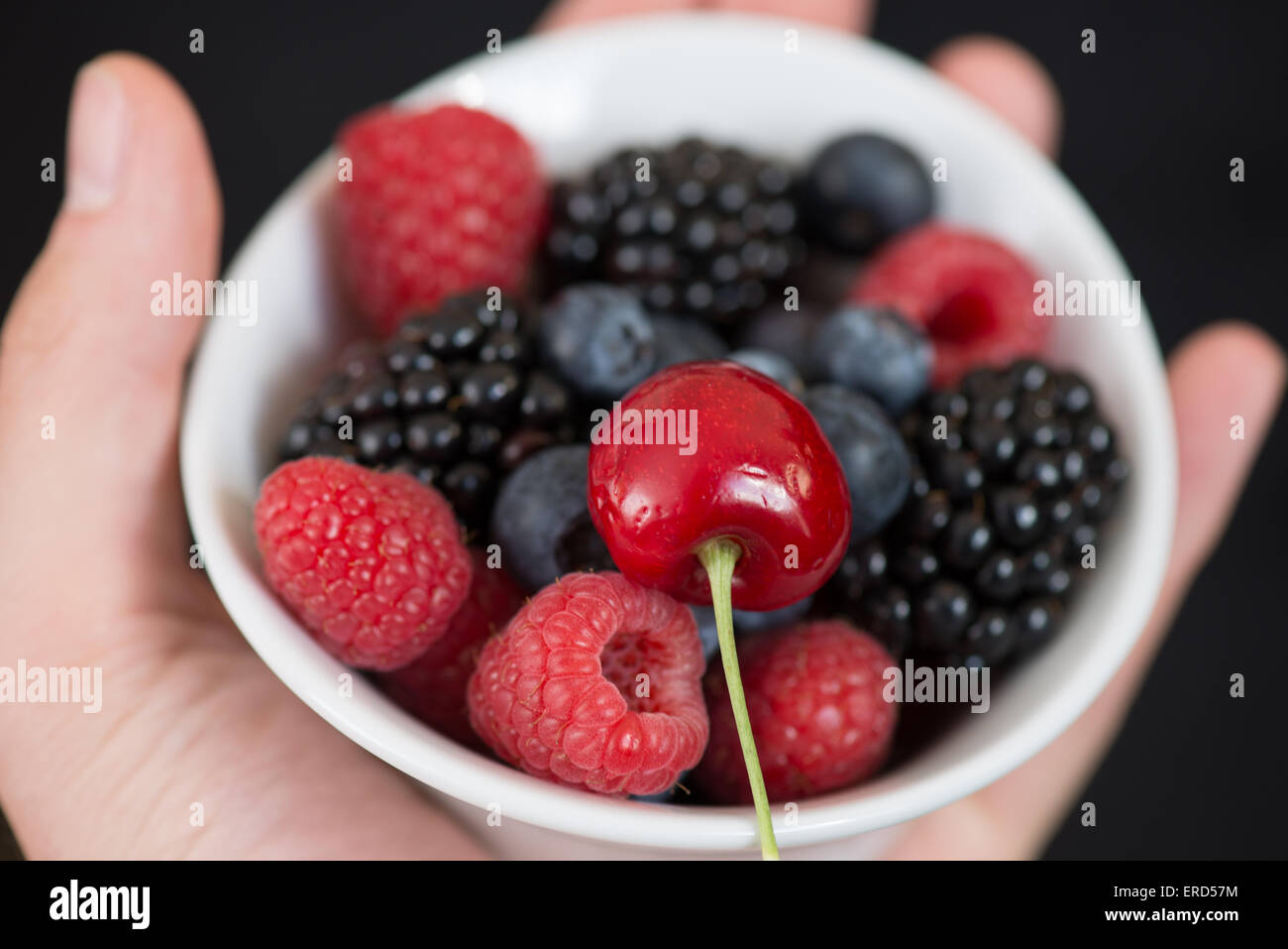 Fruit, raspberry, blackberry Stock Photo - Alamy