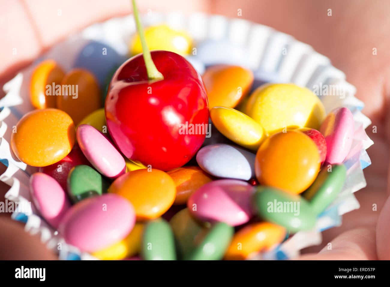 Candy, up close Stock Photo - Alamy