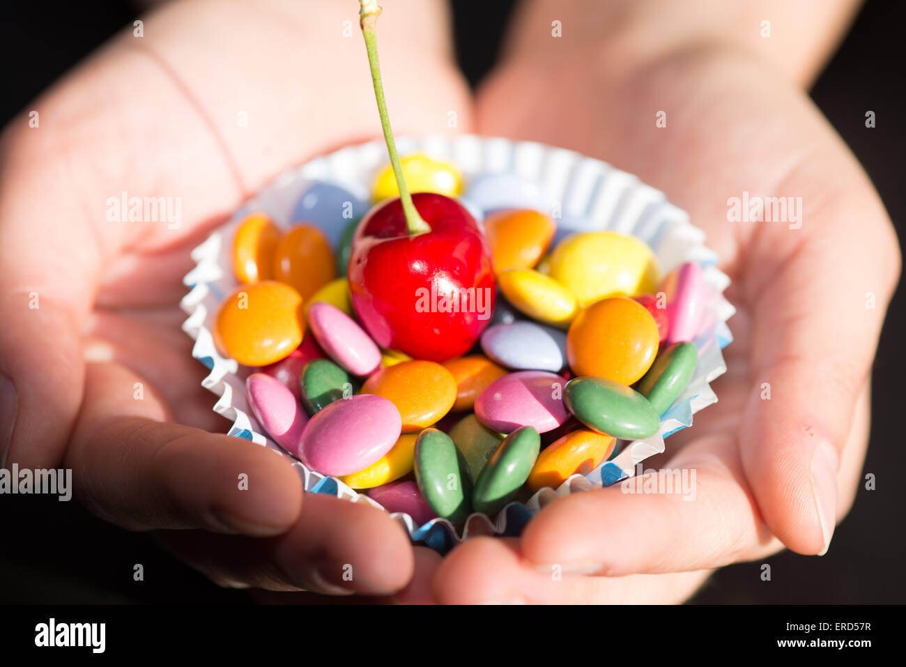 Candy, up close Stock Photo - Alamy