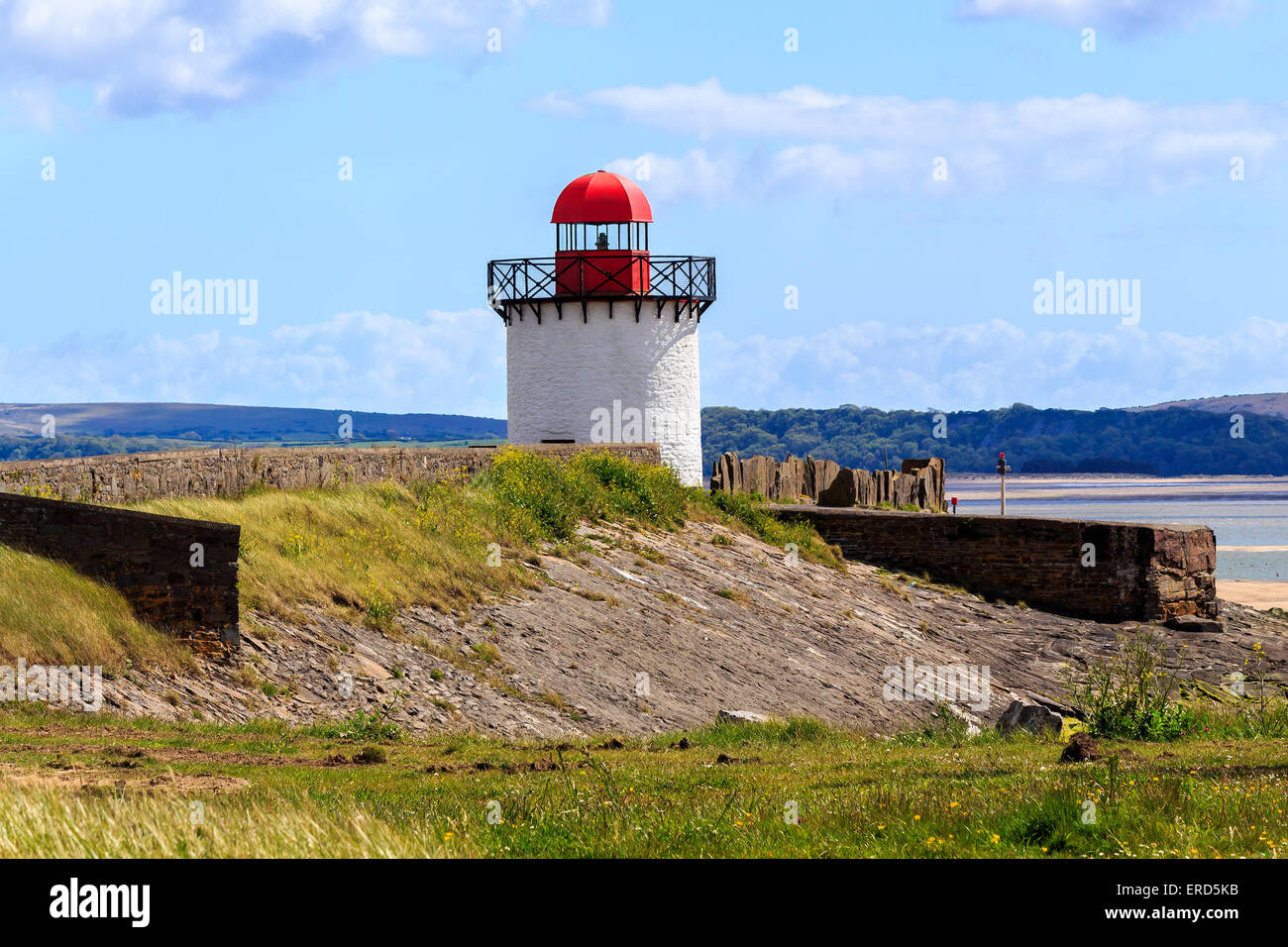 Burry port harbour lighthouse hi-res stock photography and images - Alamy