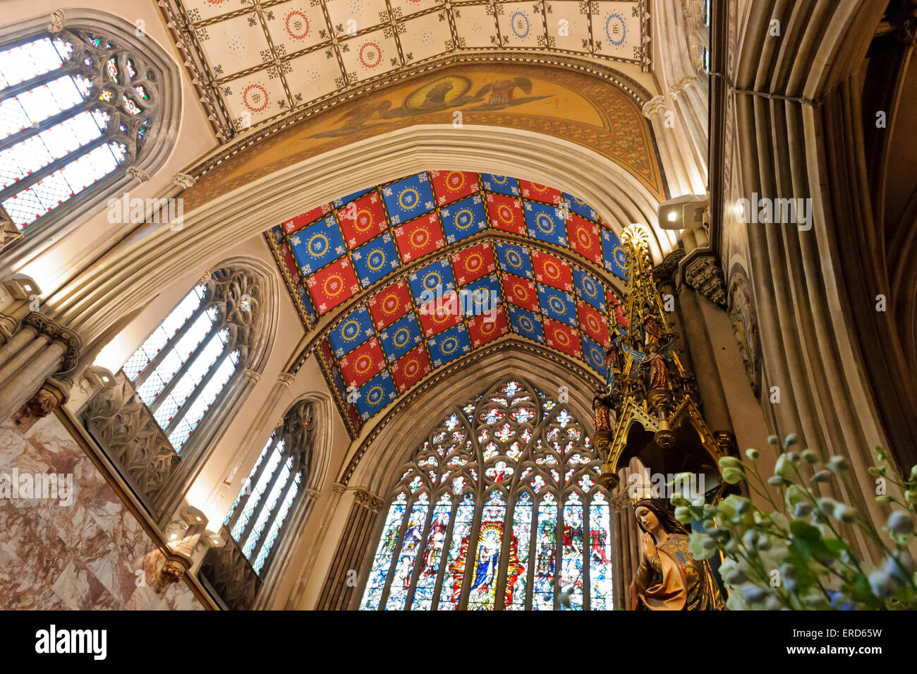 The beautiful interior of the Immaculate conception church farm street ...