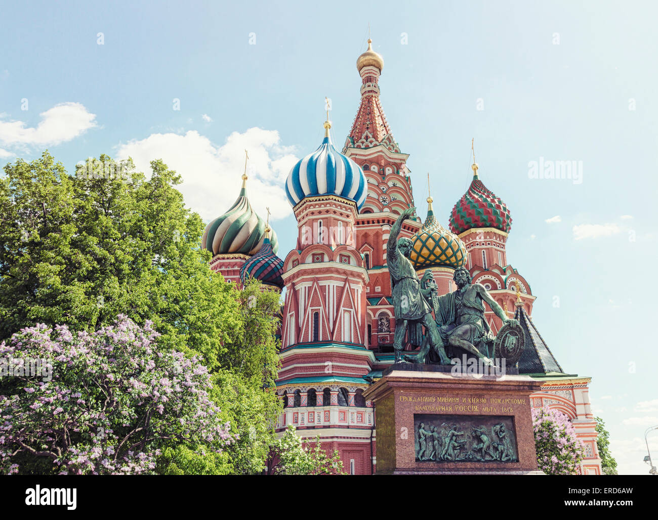 most famous Russian Cathedral on the Red Square Stock Photo - Alamy