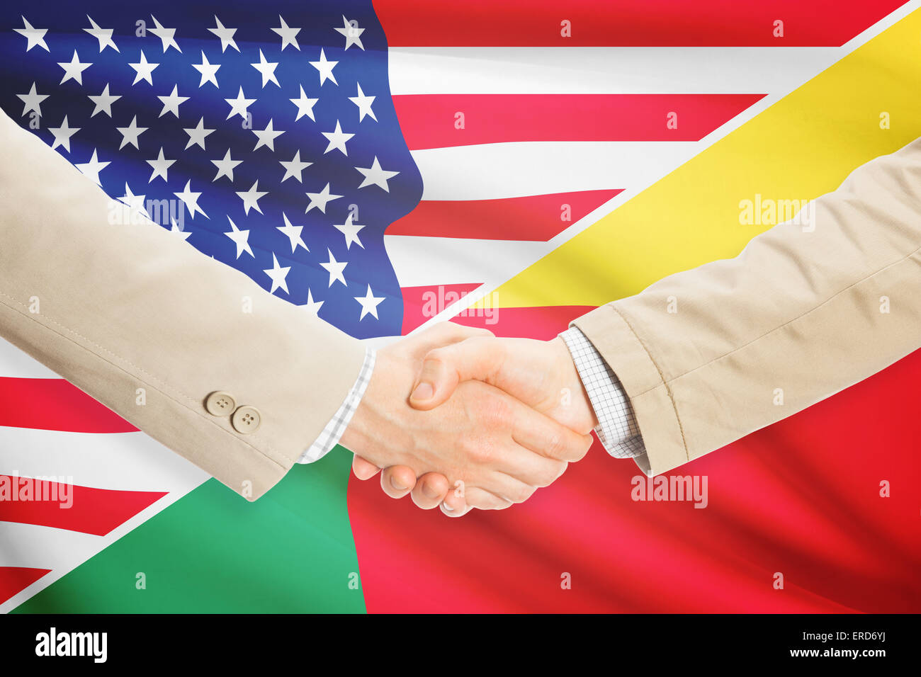 Businessmen shaking hands - United States and Benin Stock Photo - Alamy Businessmen shaking hands - United States and Benin Stock Photo - Alamy