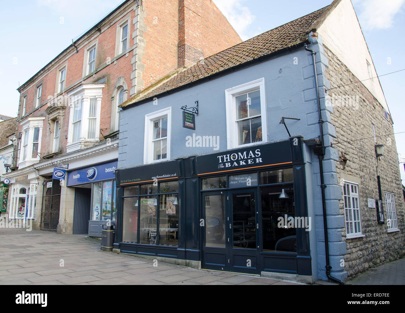 Views of Pickering on a Summers Evening. North Yorkshire Stock Photo ...
