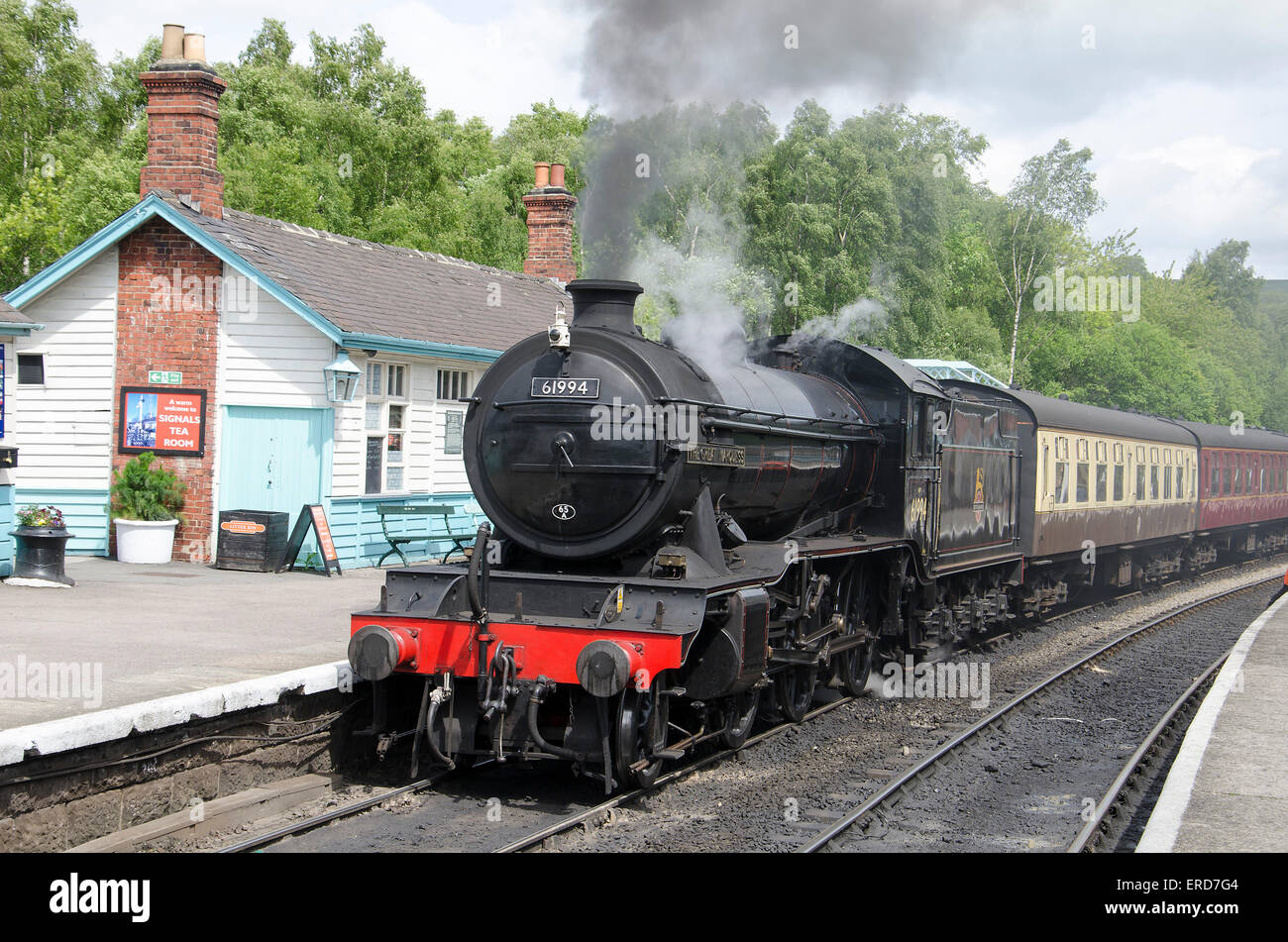 Steam train running on hi-res stock photography and images - Alamy