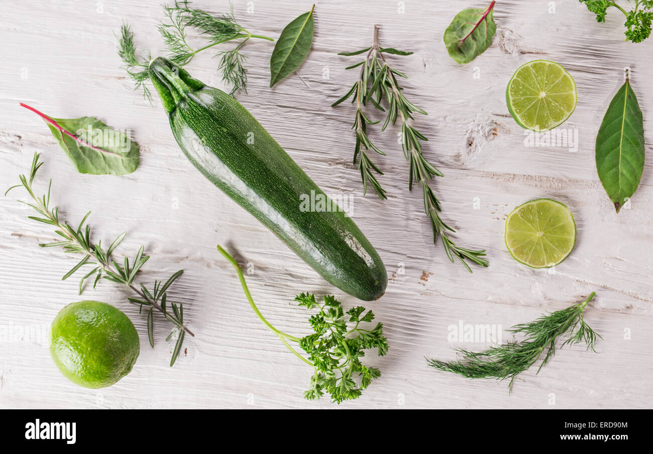 Healthy organic vegetable on wooden table, close-up Stock Photo - Alamy