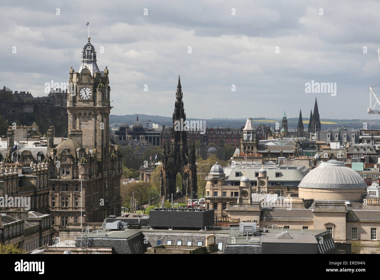 Princess street hi-res stock photography and images - Alamy