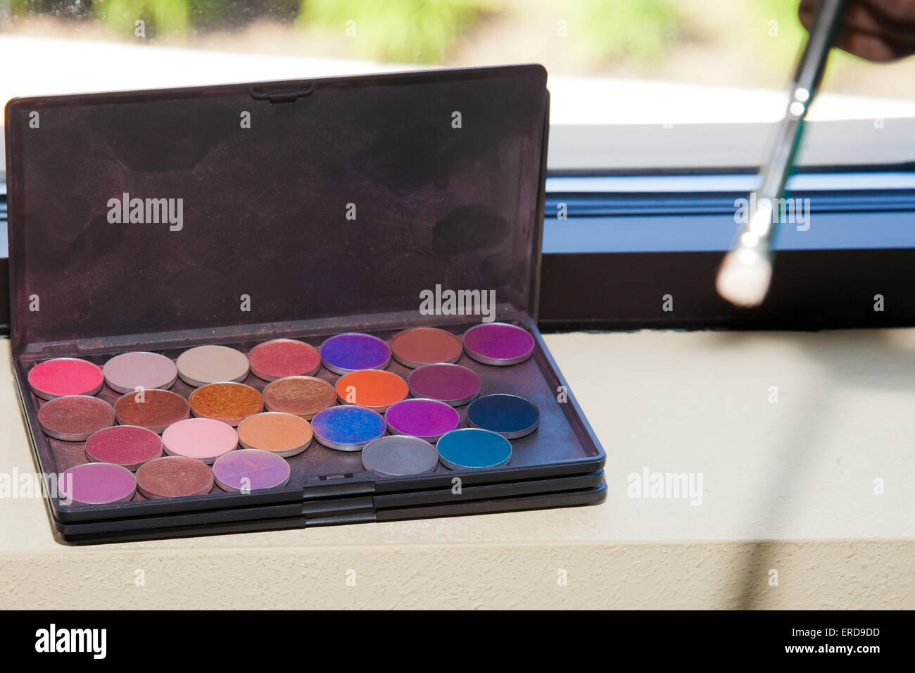 Wedding day eyeshadow palette Stock Photo - Alamy