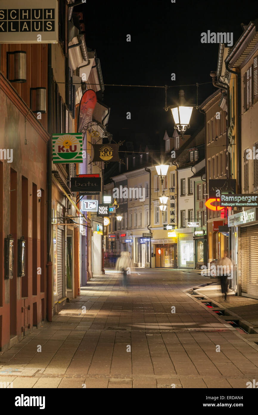 Evening in Freiburg, Germany Stock Photo - Alamy