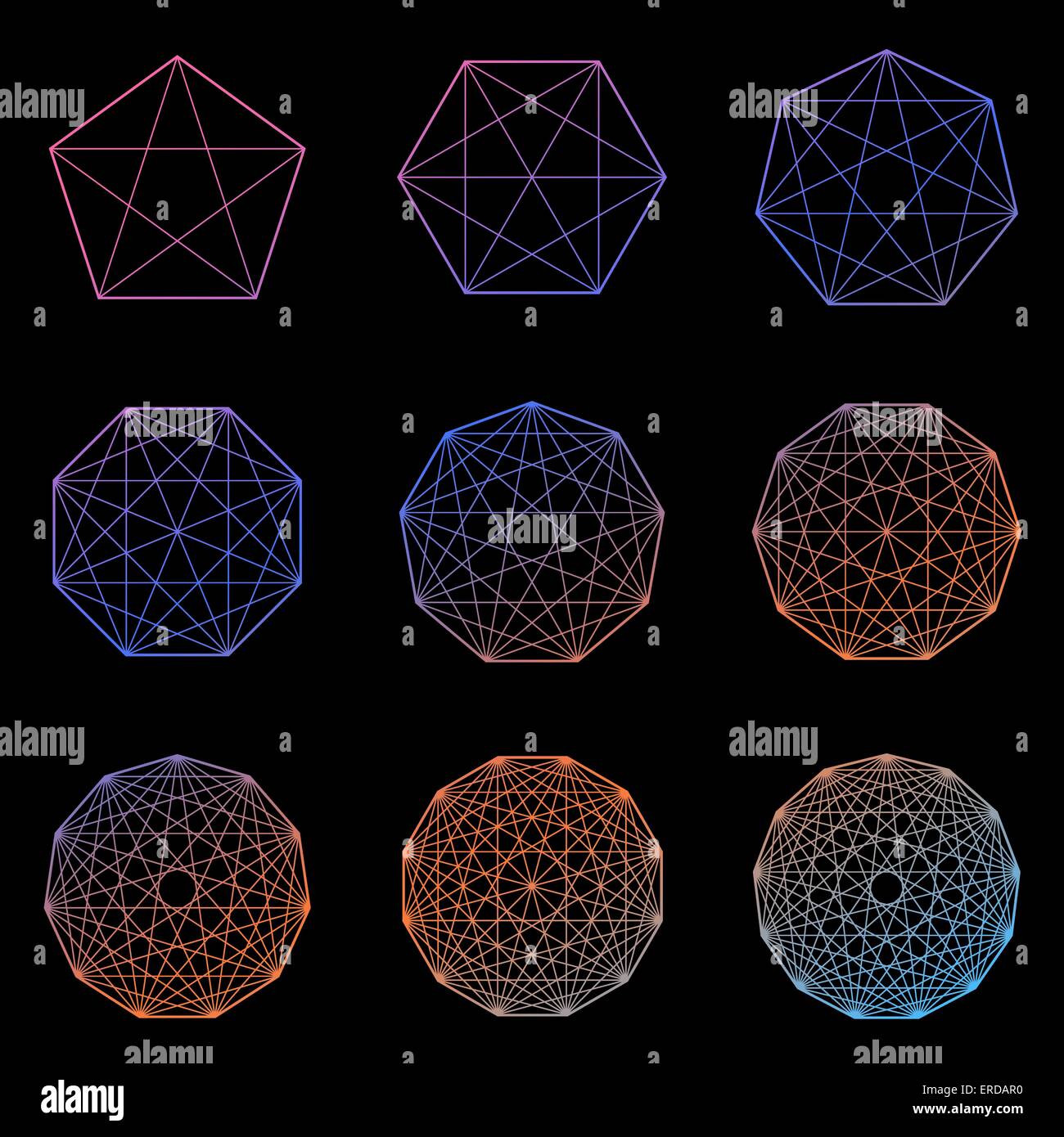 Set of geometric shapes. Vector Stock Vector Image & Art - Alamy