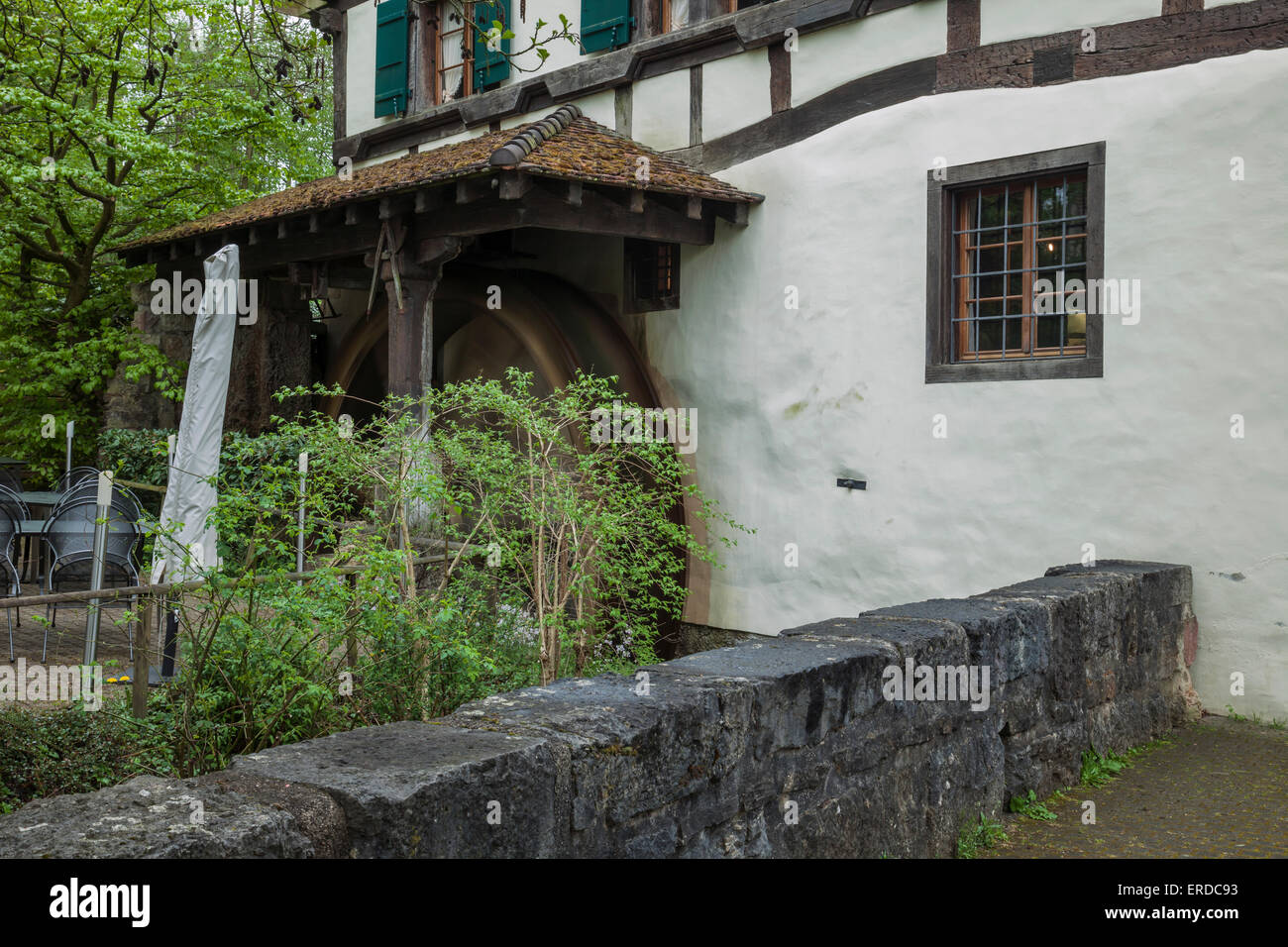Afternoon in Allschwil-village, canton Basel-Country, Switzerland Stock ...