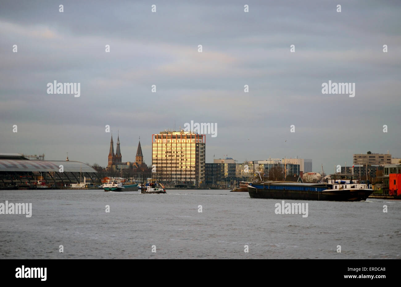 Timber Port Amsterdam Stock Photo - Alamy