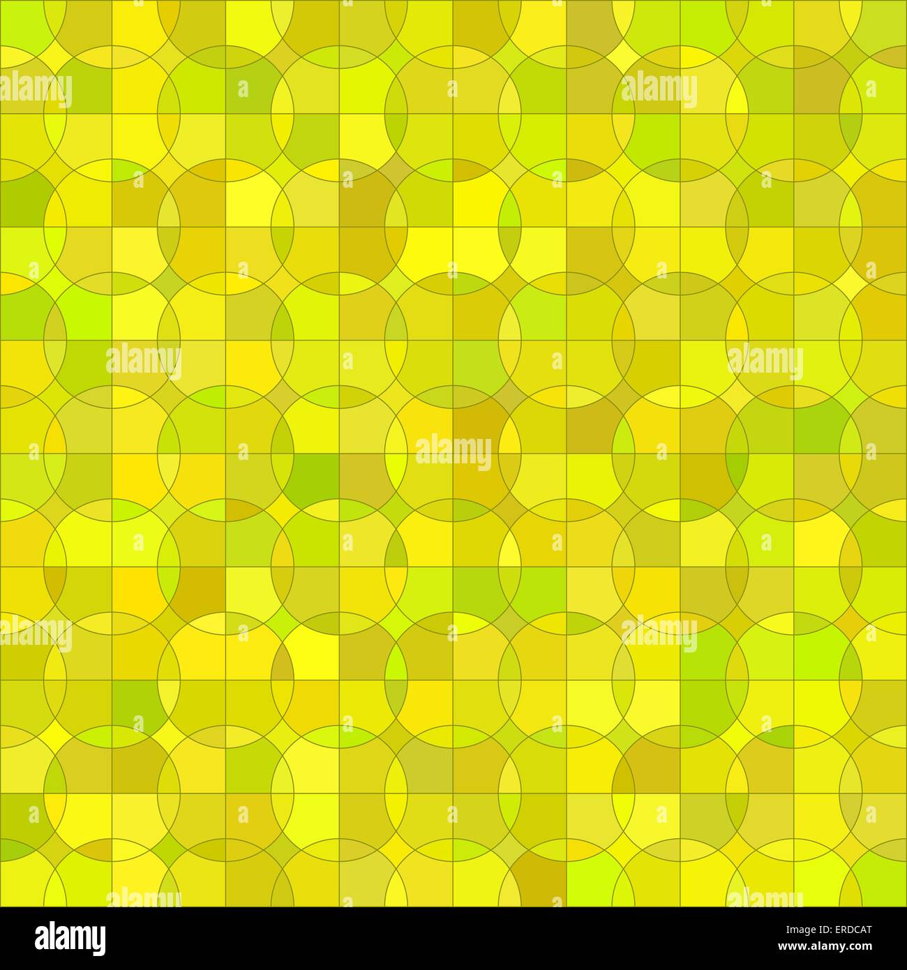 Yellow Geometric Circle Background Stock Vector Image & Art - Alamy