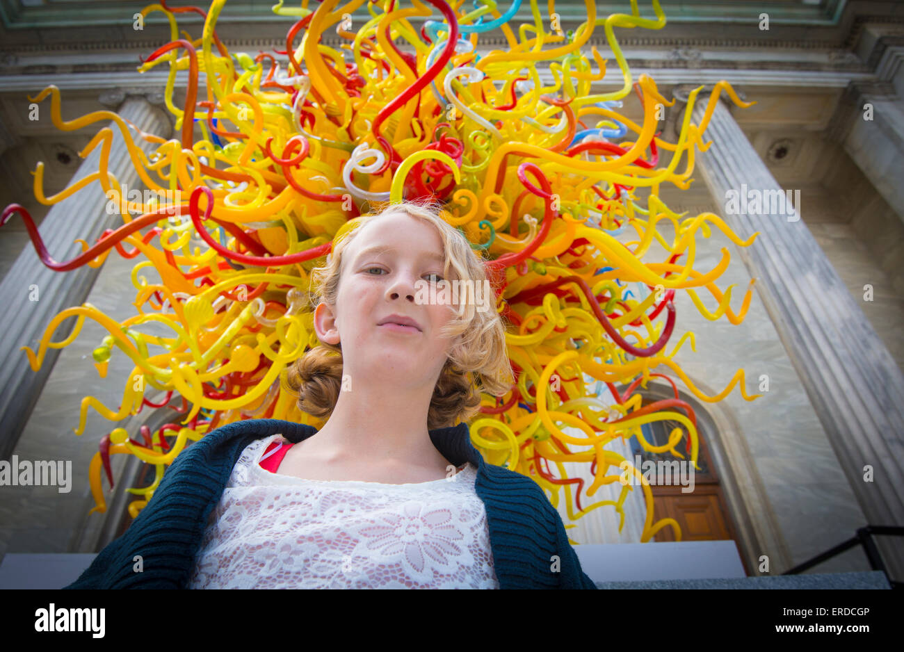 Crazy girl model hi-res stock photography and images - Alamy