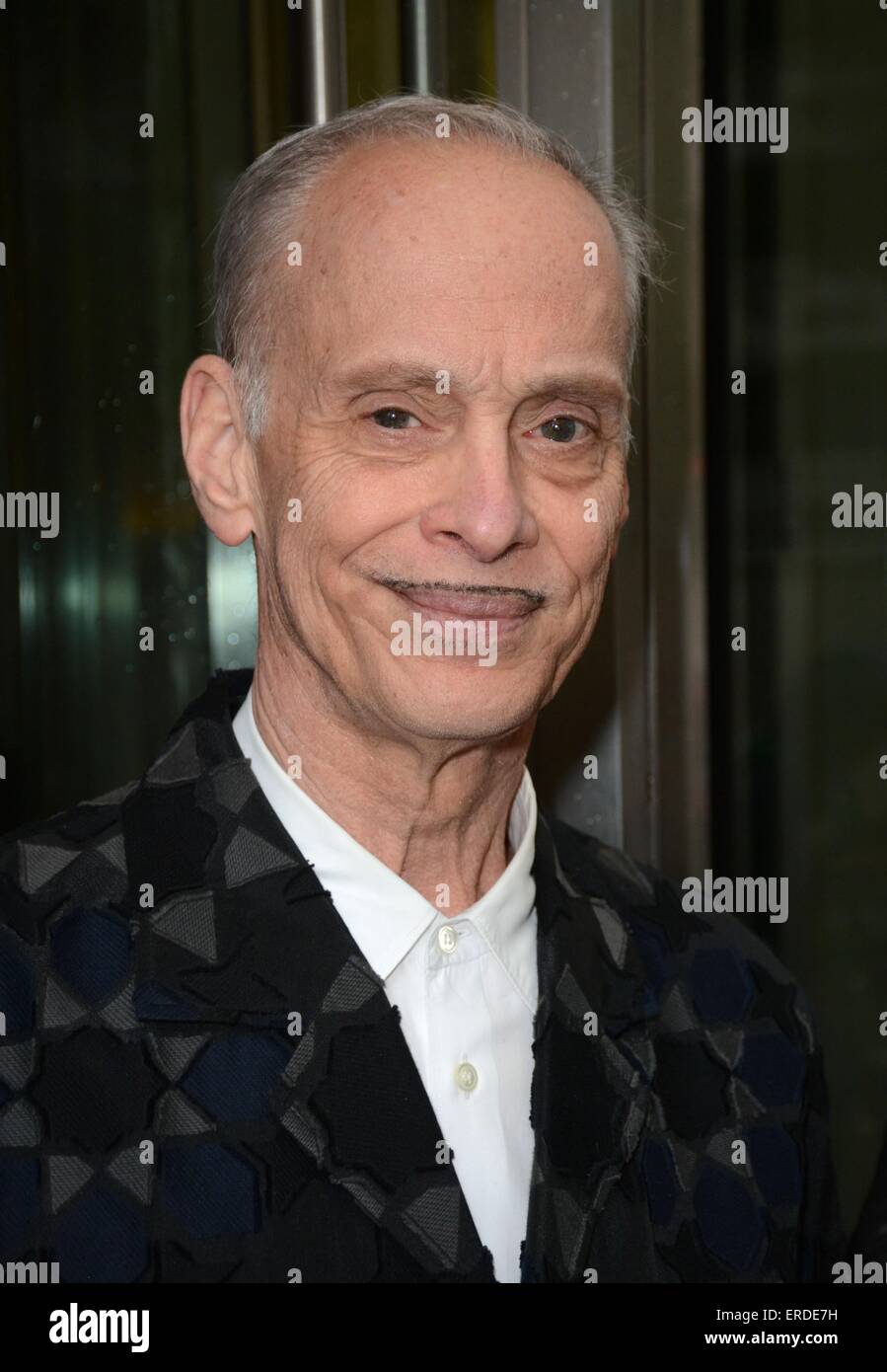 New York, NY, USA. 1st June, 2015. John Waters at HuffPost Live out and ...