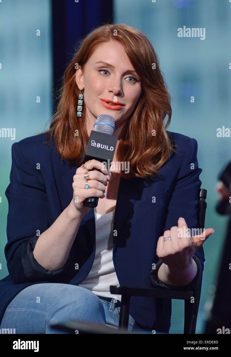 New York, NY, USA. 1st June, 2015. Bryce Dallas Howard at a public ...