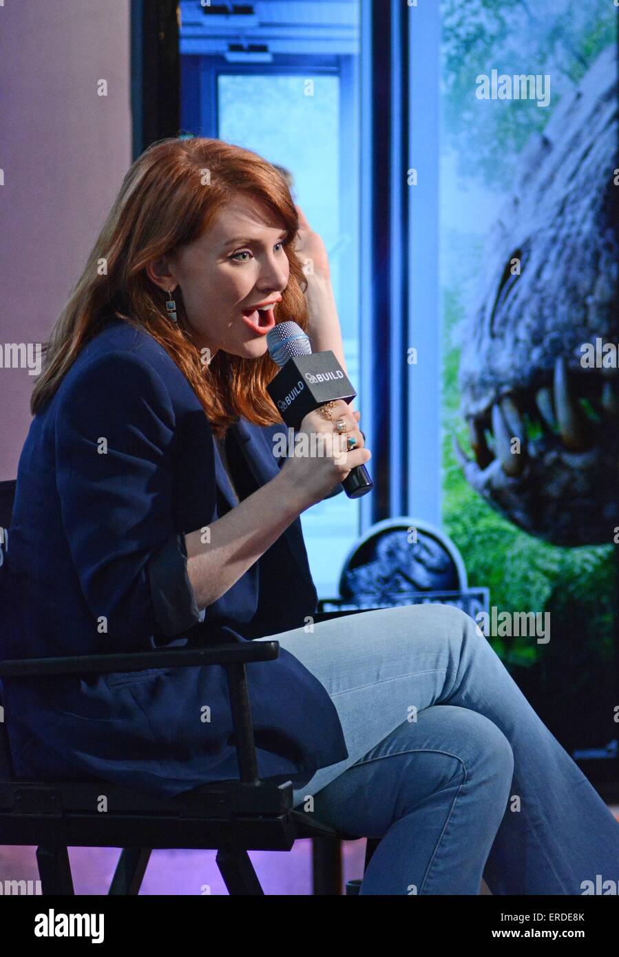 New York, NY, USA. 1st June, 2015. Bryce Dallas Howard at a public ...