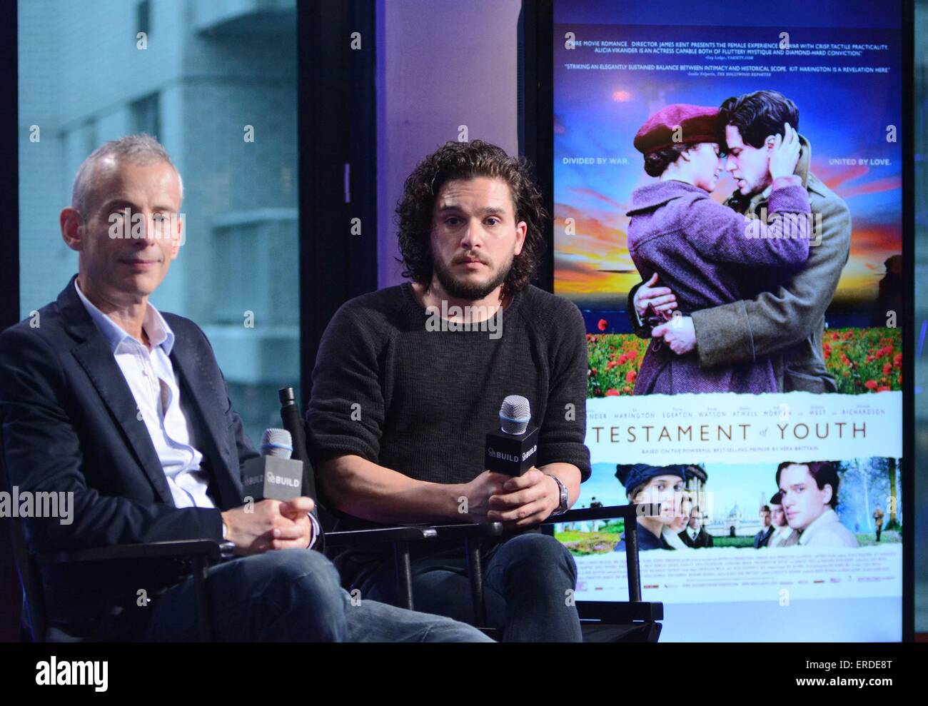 New York, NY, USA. 1st June, 2015. James Kent, Kit Harington at a ...