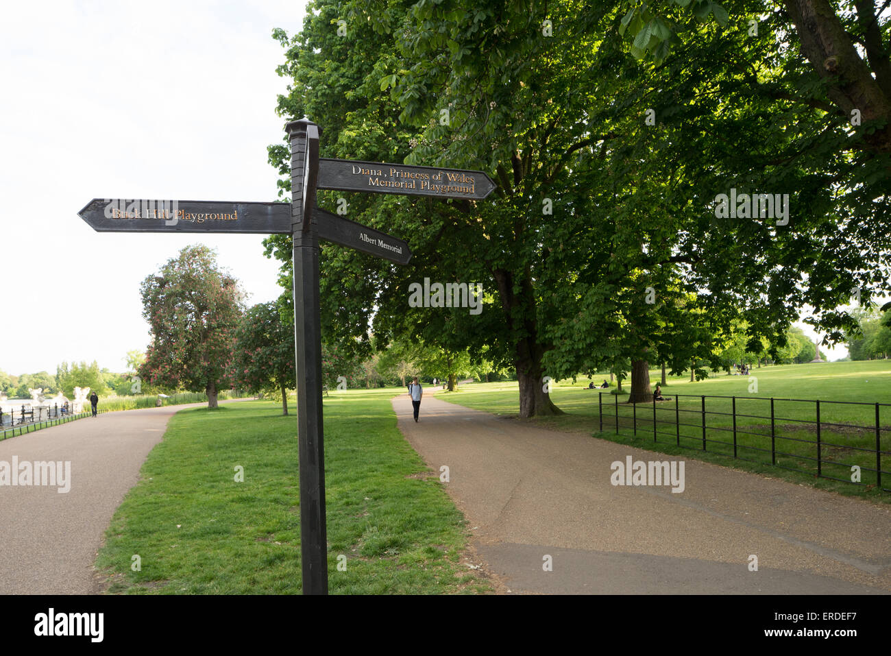 Kensington Park, Westminster, London Stock Photo - Alamy