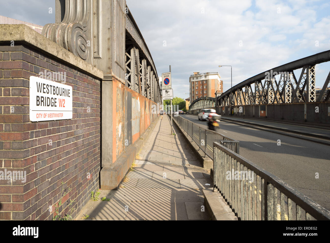 Westbourne Bridge, Westminster, London England Stock Photo - Alamy