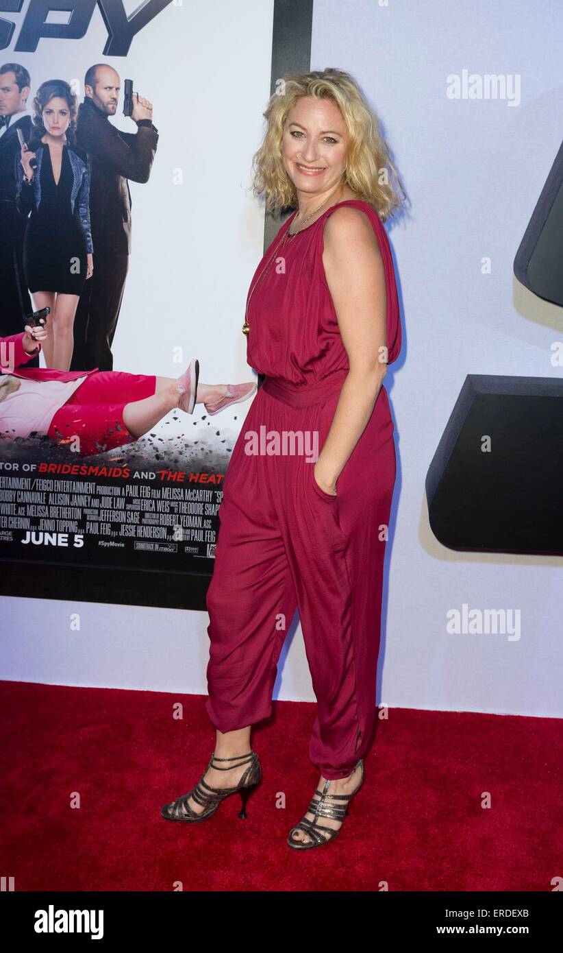 New York, NY, USA. 1st June, 2015. Jessica Chaffin at arrivals for SPY ...