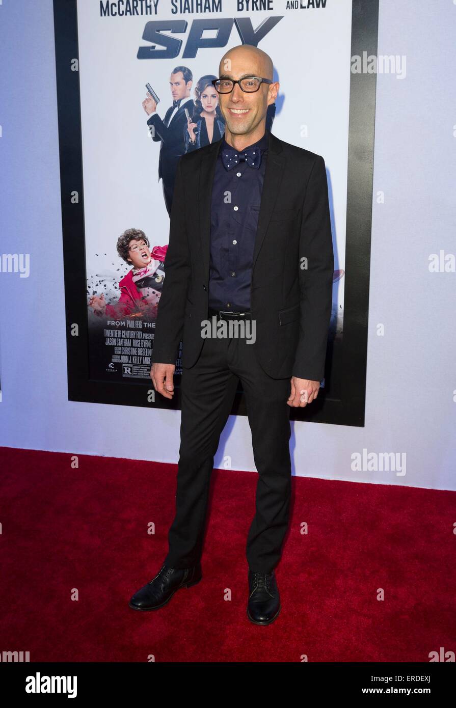 New York, NY, USA. 1st June, 2015. Mitch Silpa at arrivals for SPY ...