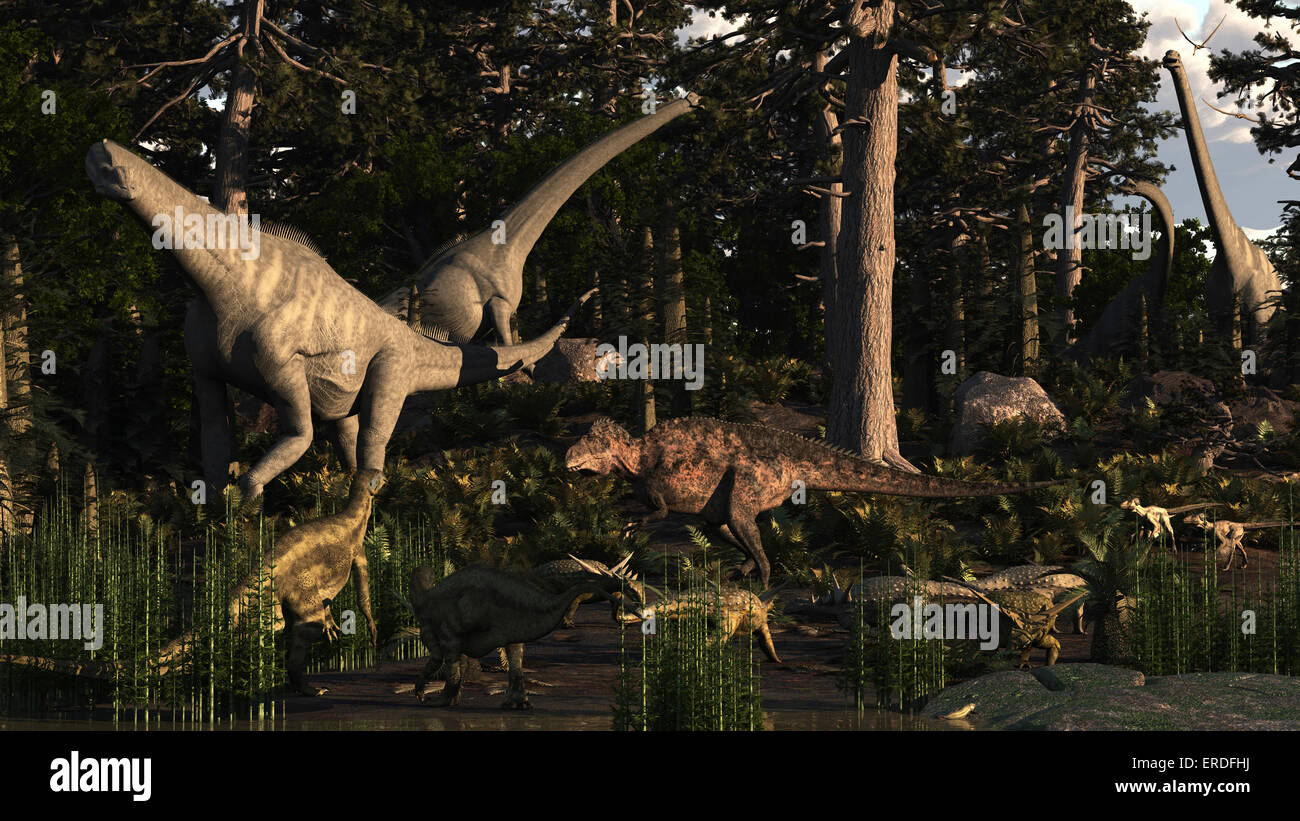 Fauna of the cretaceous hi-res stock photography and images - Alamy