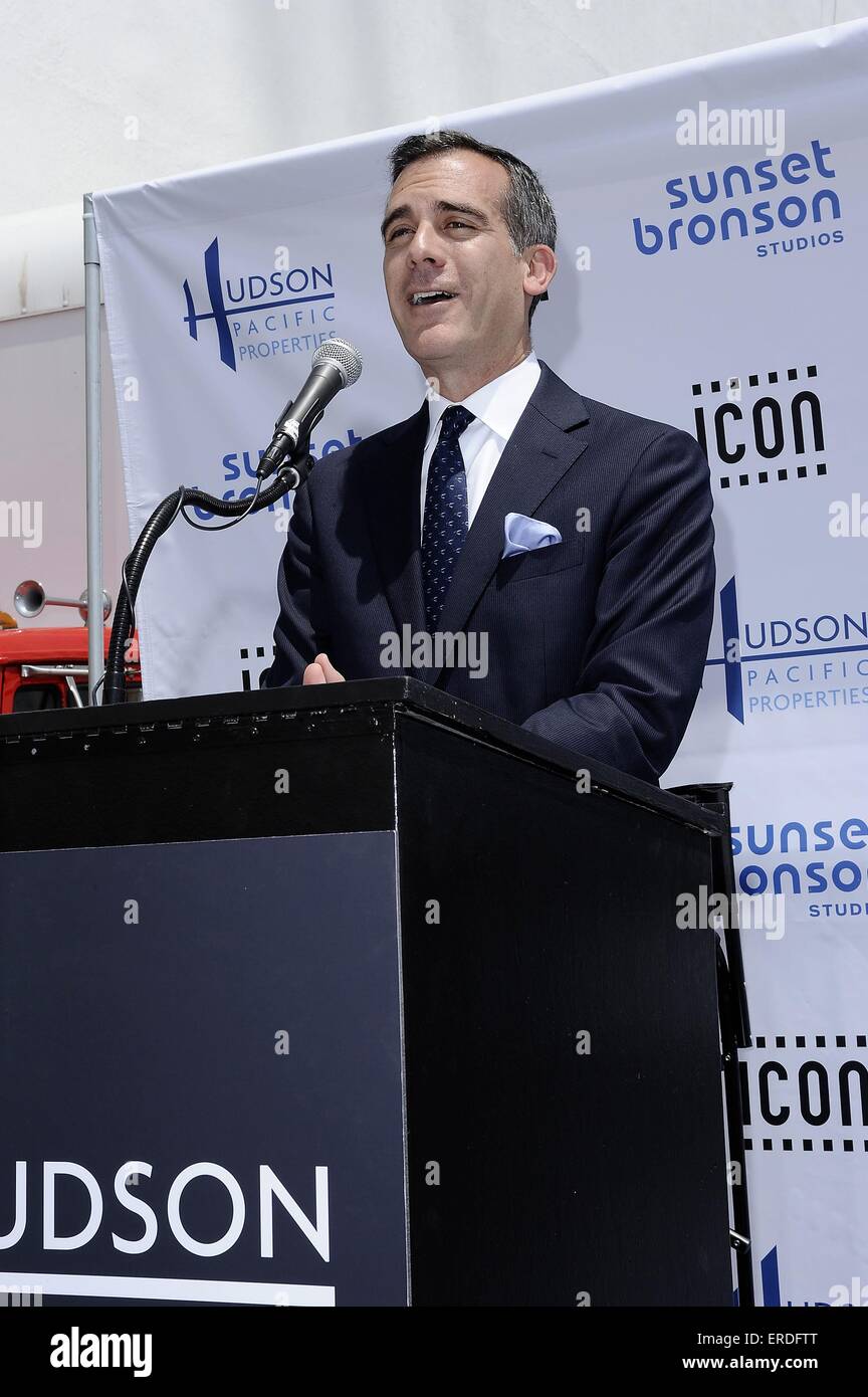 Los Angeles, CA, USA. 1st June, 2015. Eric Garcetti in attendance for ...