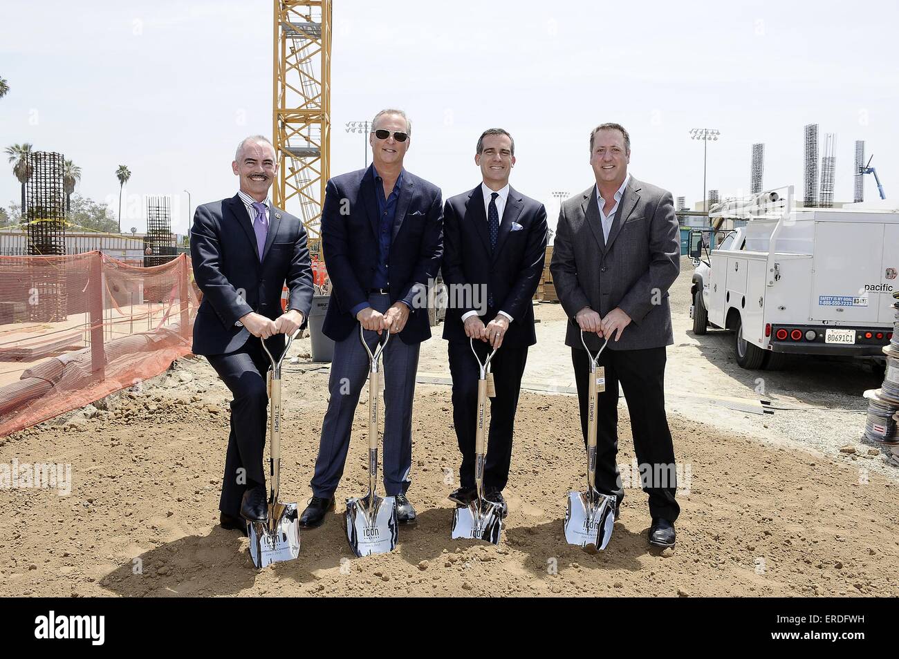 Los Angeles, CA, USA. 1st June, 2015. Mitch O'Farrell, Victor J ...