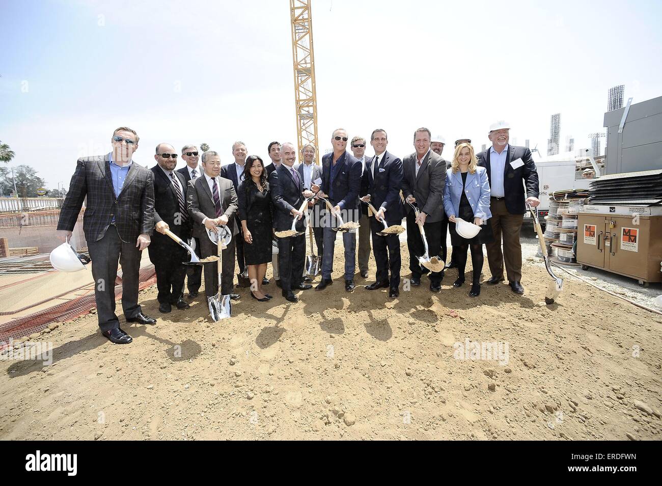 Los Angeles, CA, USA. 1st June, 2015. Mitch O'Farrell, Victor J ...