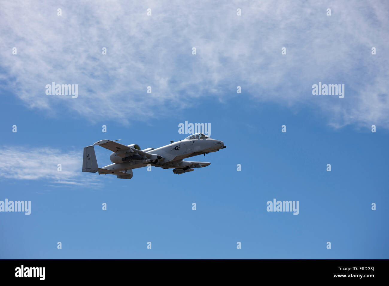 A U.S. Air Force A-10 Thunderbolt II provides close air support during ...