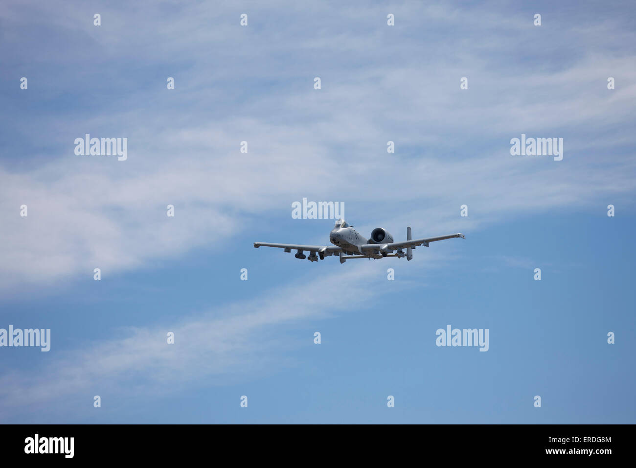 A U.S. Air Force A-10 Thunderbolt II provides close air support during ...