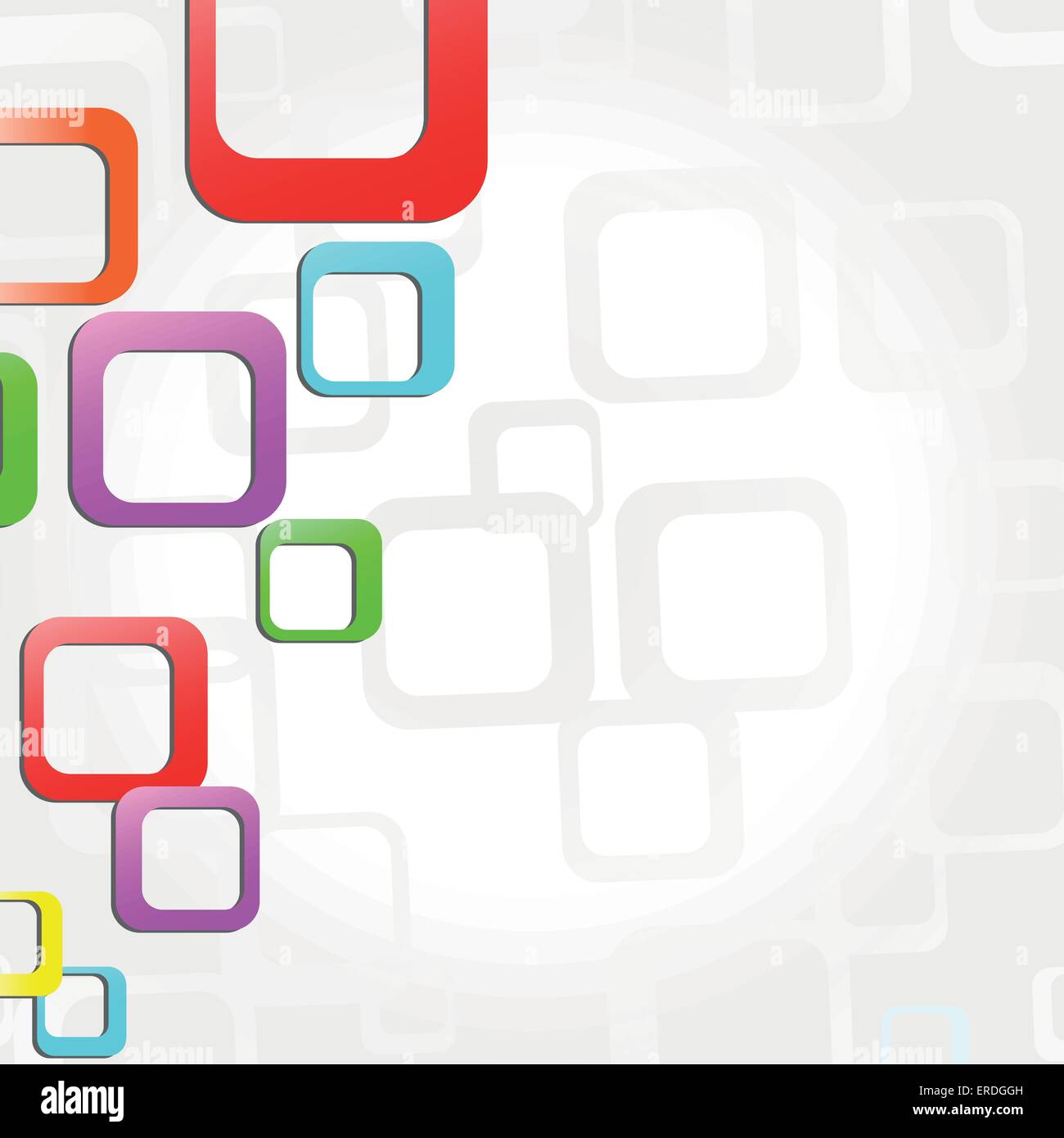 Vector illustration of abstract colorful shapes background Stock Vector ...