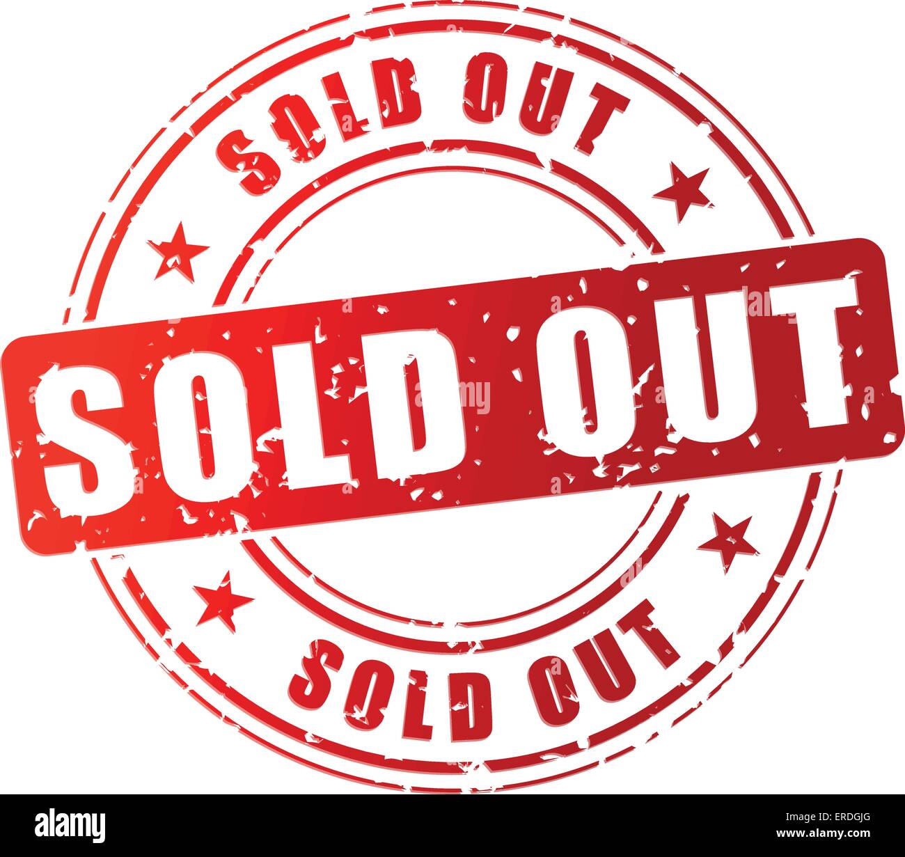 Sold Out Stamp