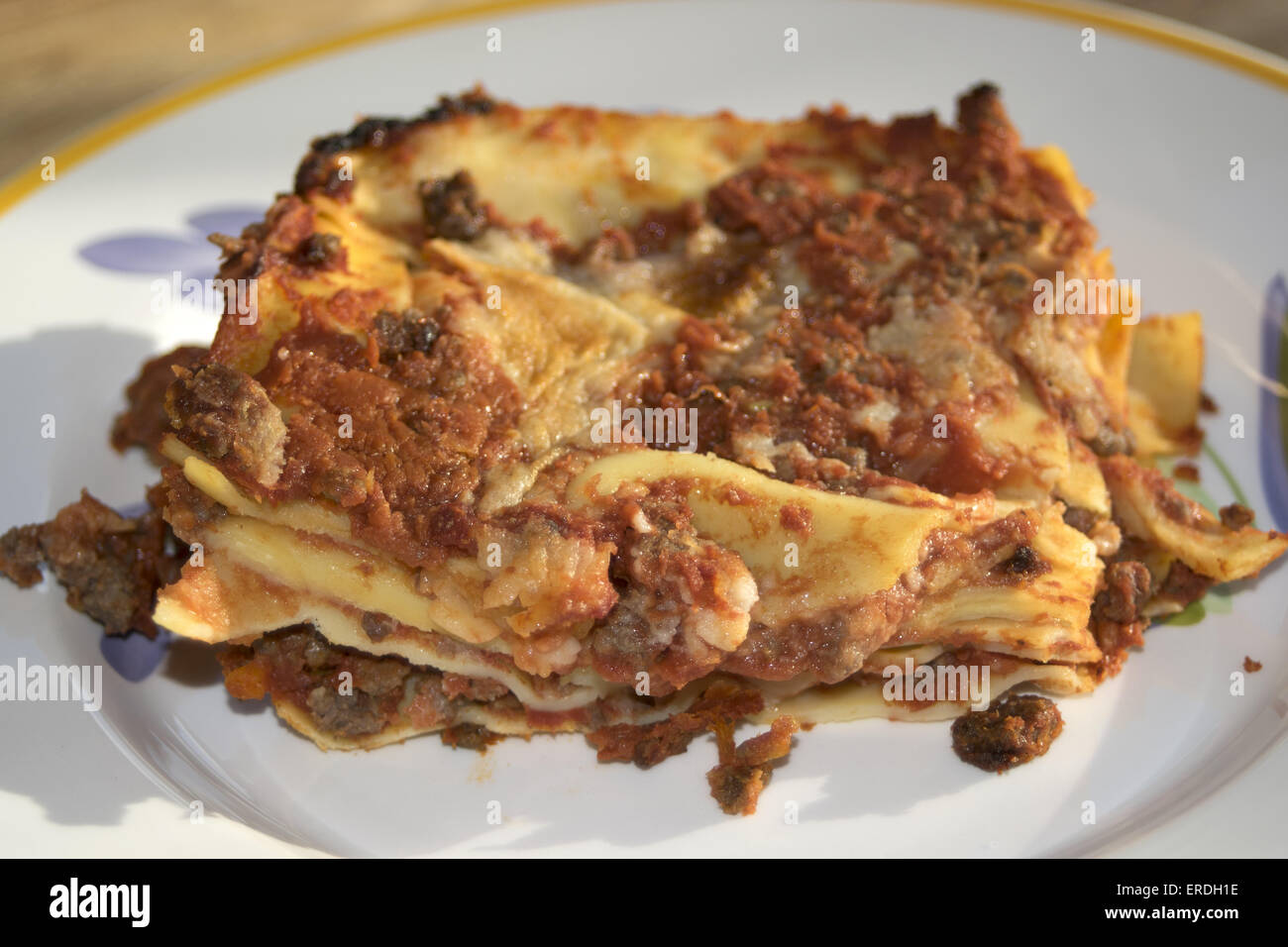 Beef lasagna hi-res stock photography and images - Alamy