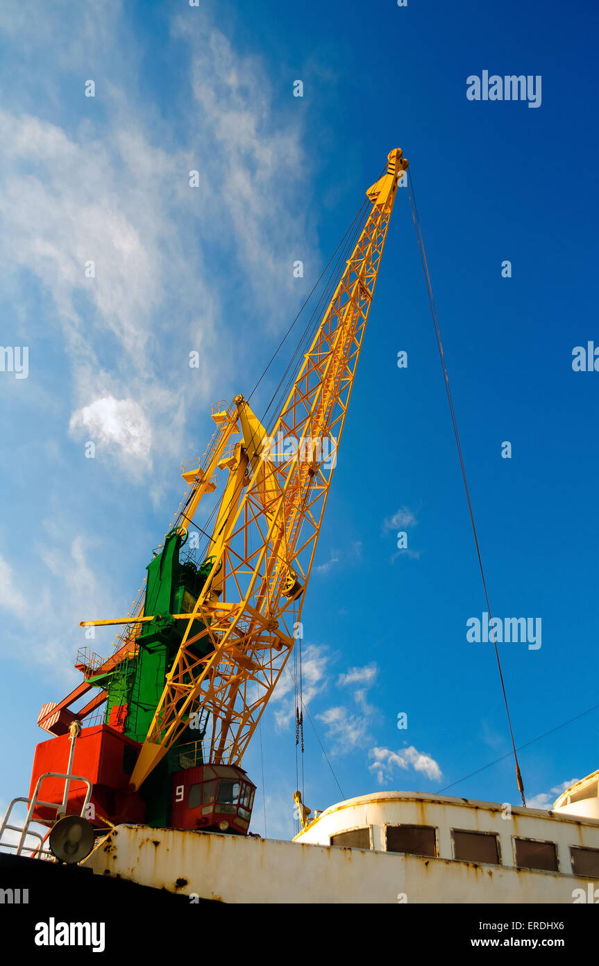 Large port crane hi-res stock photography and images - Alamy