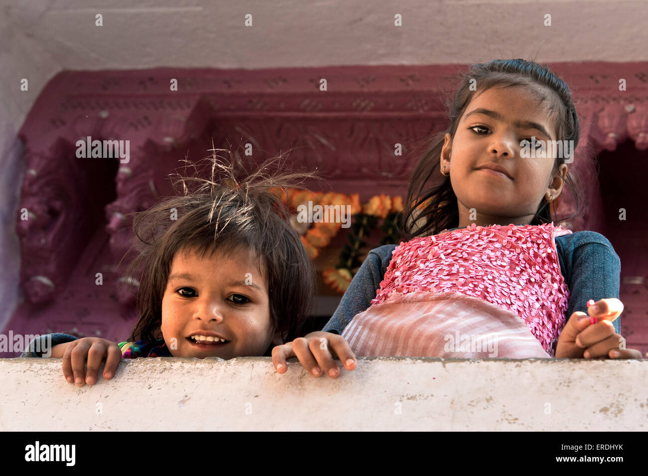 India, Rajasthan, Jodhpur, girls Stock Photo - Alamy