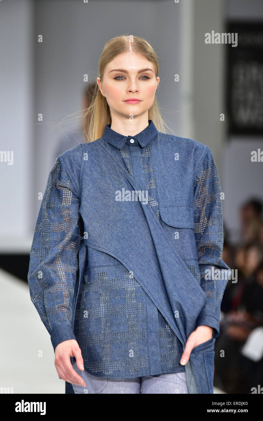 London,UK, 1st June 2015 : University of Brighton students Hiu-Wing ...