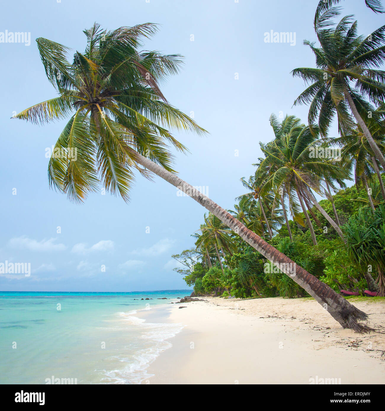 Beautiful tropical beach white sand hi-res stock photography and images ...