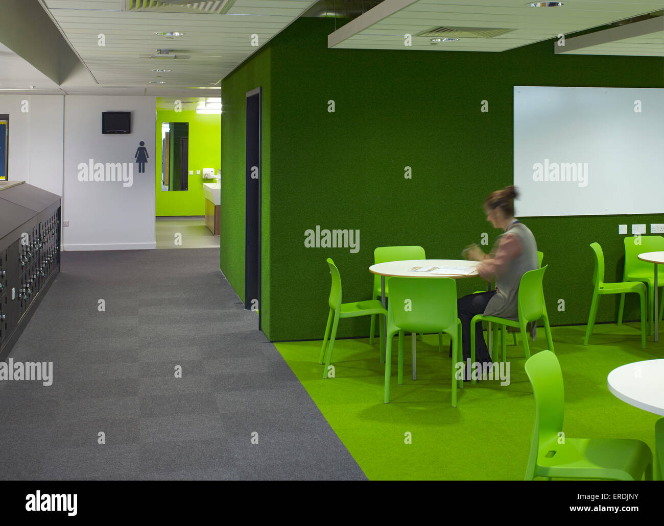 Informal study area. South Wolverhampton & Bilston Academy, Bilston ...