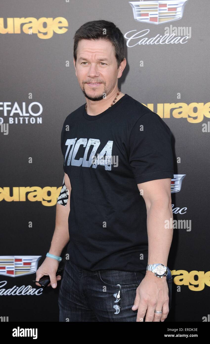 Los Angeles, CA, USA. 1st June, 2015. Mark Wahlberg at arrivals for ...