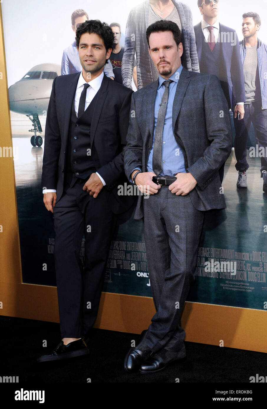 Adrian Grenier and Kevin Dillon Stock Photo - Alamy